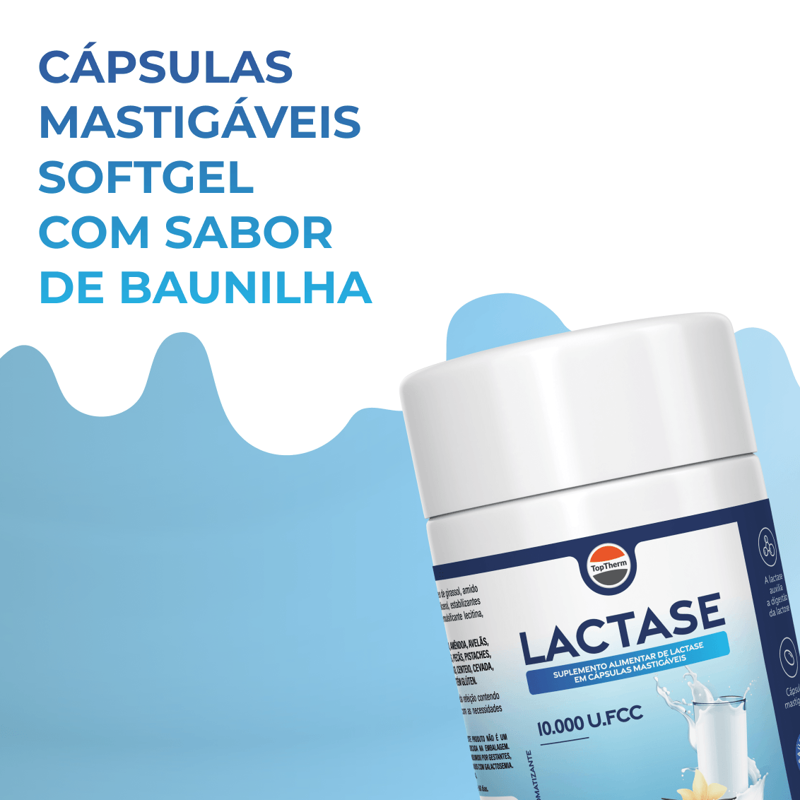 Lactase 30 Cápsulas SoftGel | TopTherm - TopTherm
