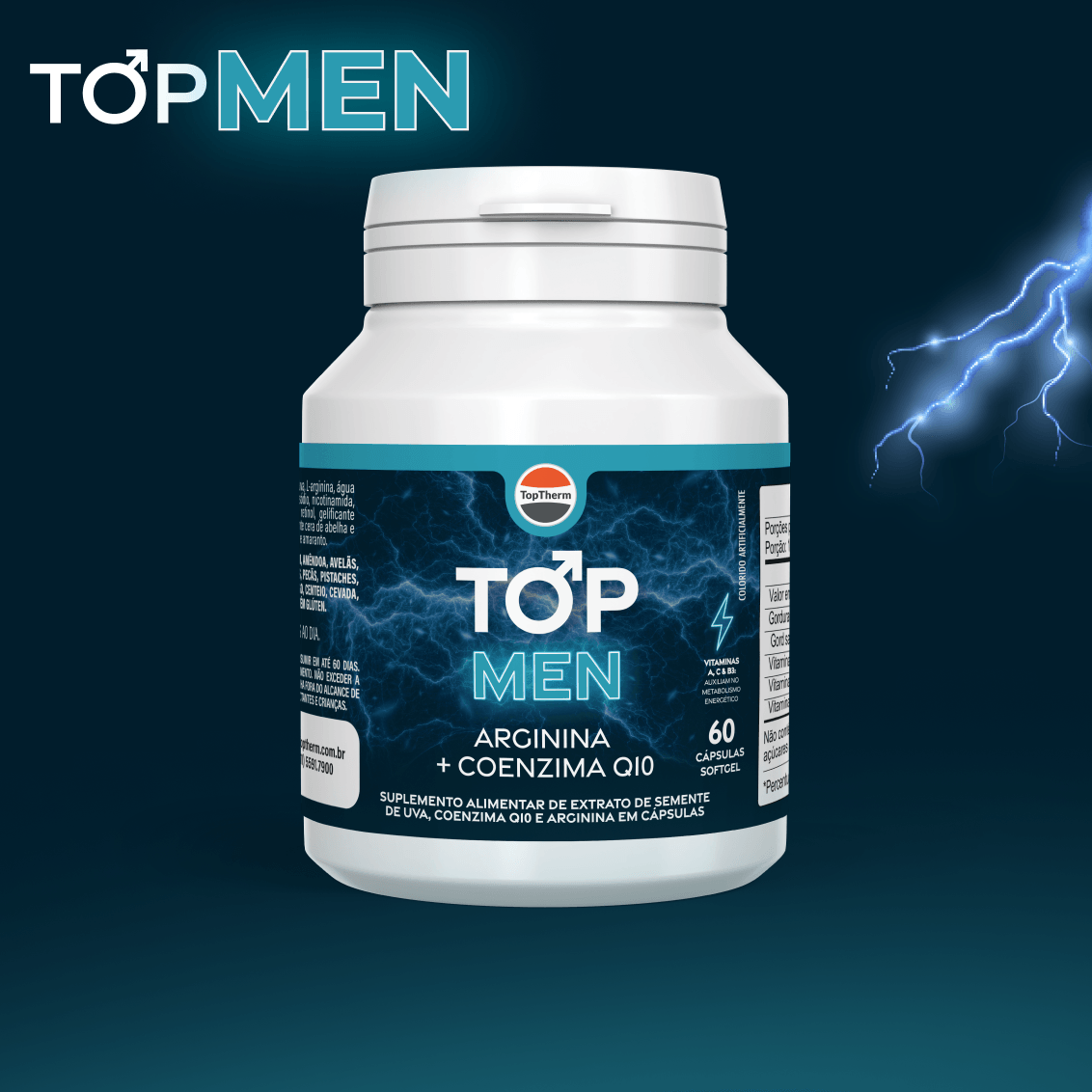 Top Men 60 Cápsulas | TopTherm - TopTherm